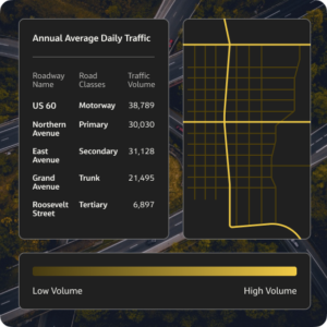 Solutions: AADT Average Annual Daily Traffic Counts Data