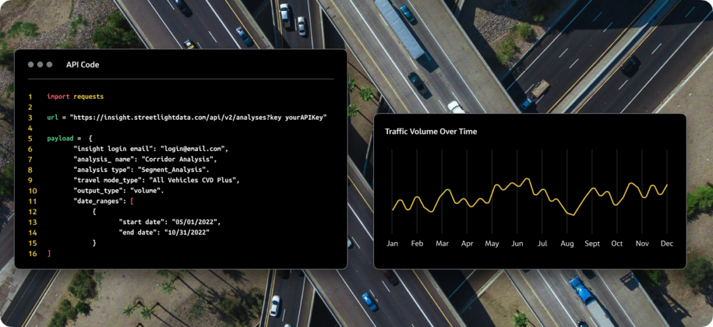 StreetLight’s Traffic Data API Delivers Insights Where You Need Them